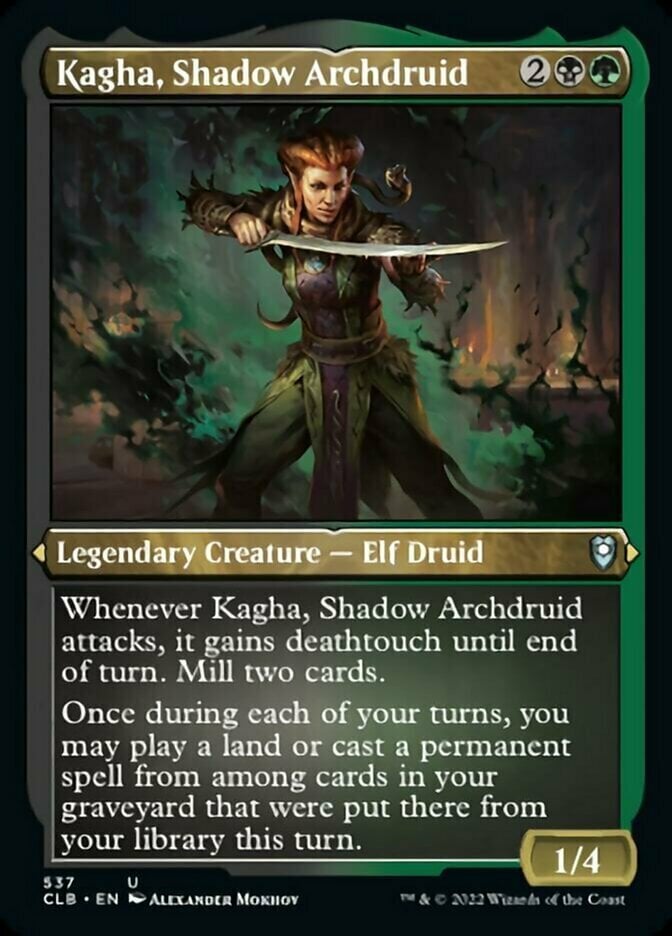 Kagha, Shadow Archdruid Commander Legends: Battle for Baldur's Gate ...