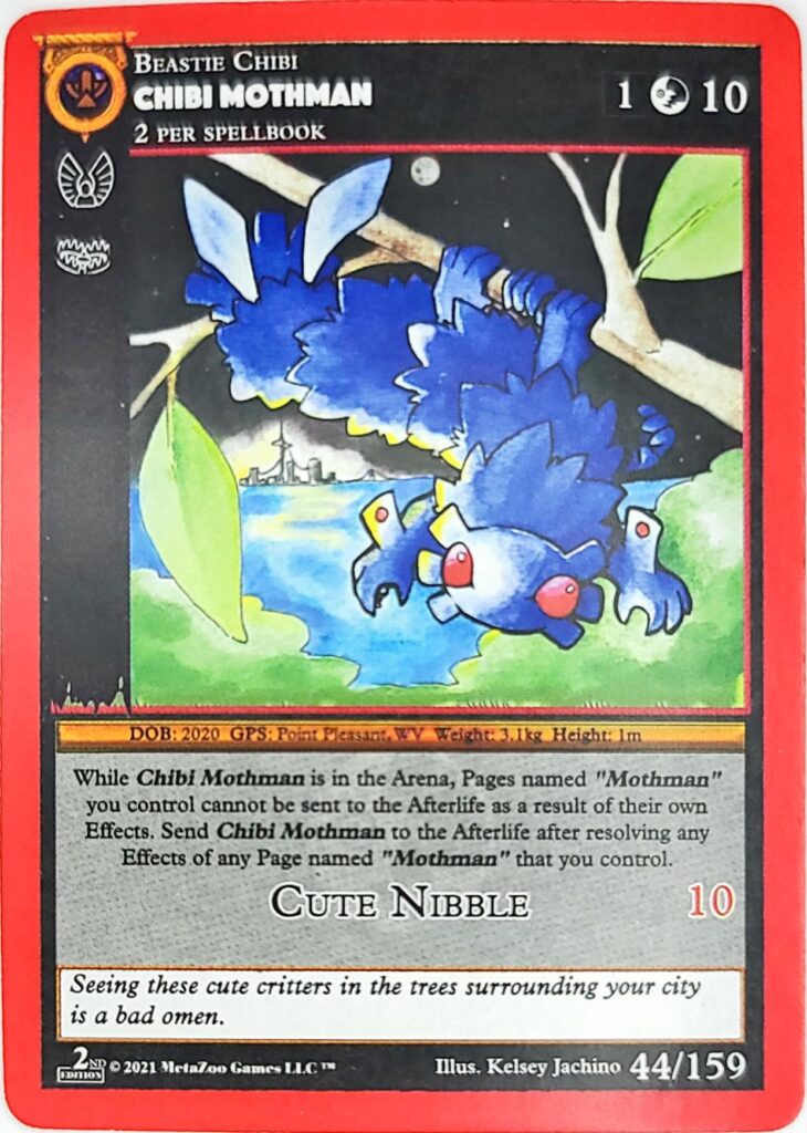 Chibi Mothman Cryptid Nation: Second Edition | MetaZoo | CardTrader