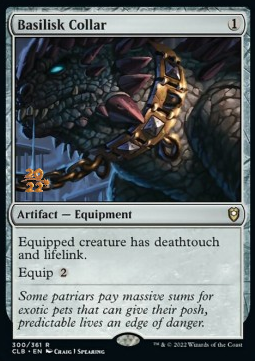 Basilisk Collar Commander Legends: Battle for Baldur's Gate Prerelease ...