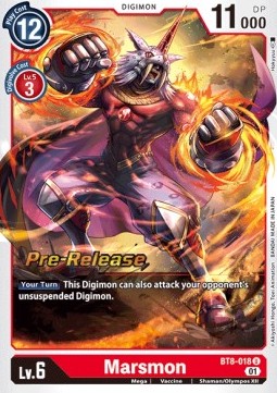 Marsmon BT-08: New Awakening Pre-Release | Digimon | CardTrader