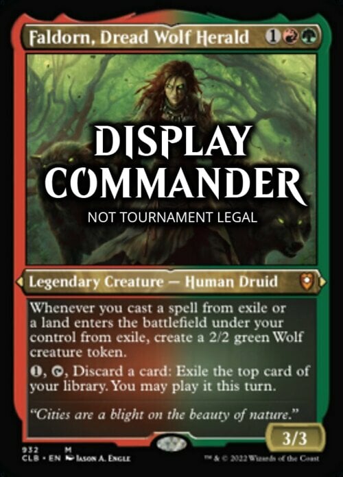 Faldorn, Dread Wolf Herald Commander Legends: Battle for Baldur's Gate ...