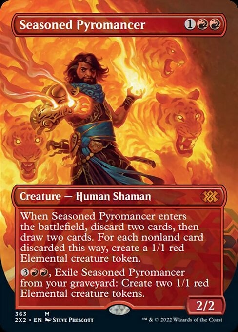 Seasoned Pyromancer Double Masters 2022 Collectors | Magic | CardTrader