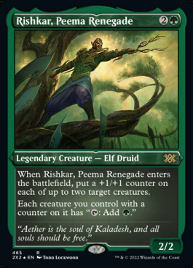 Rishkar, renegado de Peema Double Masters 2022 Collectors | Magic ...