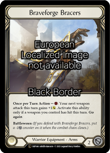Braveforge Bracers History Pack 1 - Black Label | Flesh and Blood ...