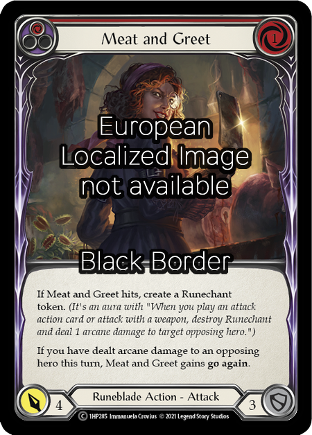 Meat and Greet (Red) History Pack 1 - Black Label | Flesh and Blood ...