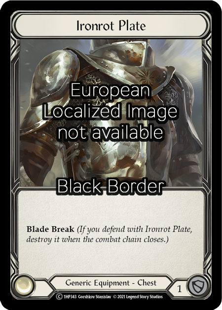 Ironrot Plate History Pack 1 - Black Label | Flesh and Blood | CardTrader