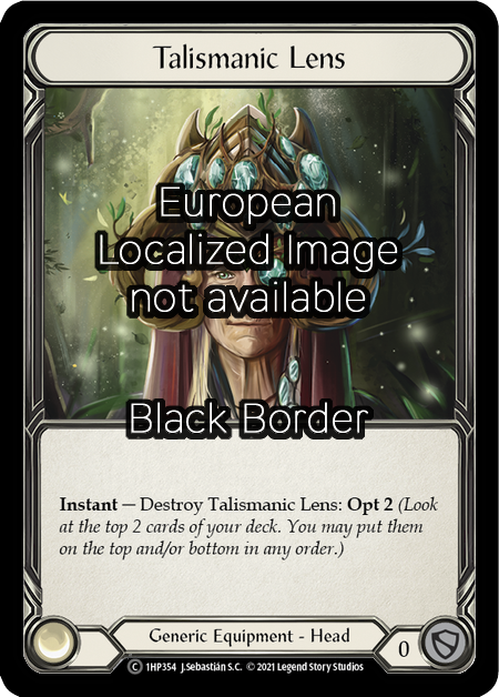 Talismanic Lens History Pack 1 - Black Label | Flesh and Blood | CardTrader