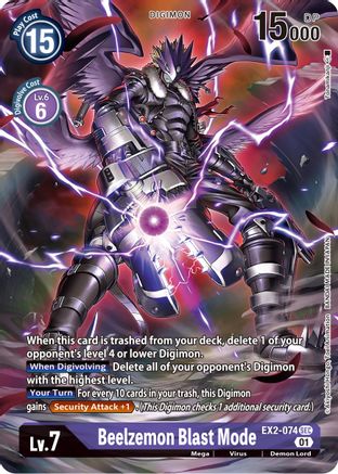 Beelzemon Digivolution Line