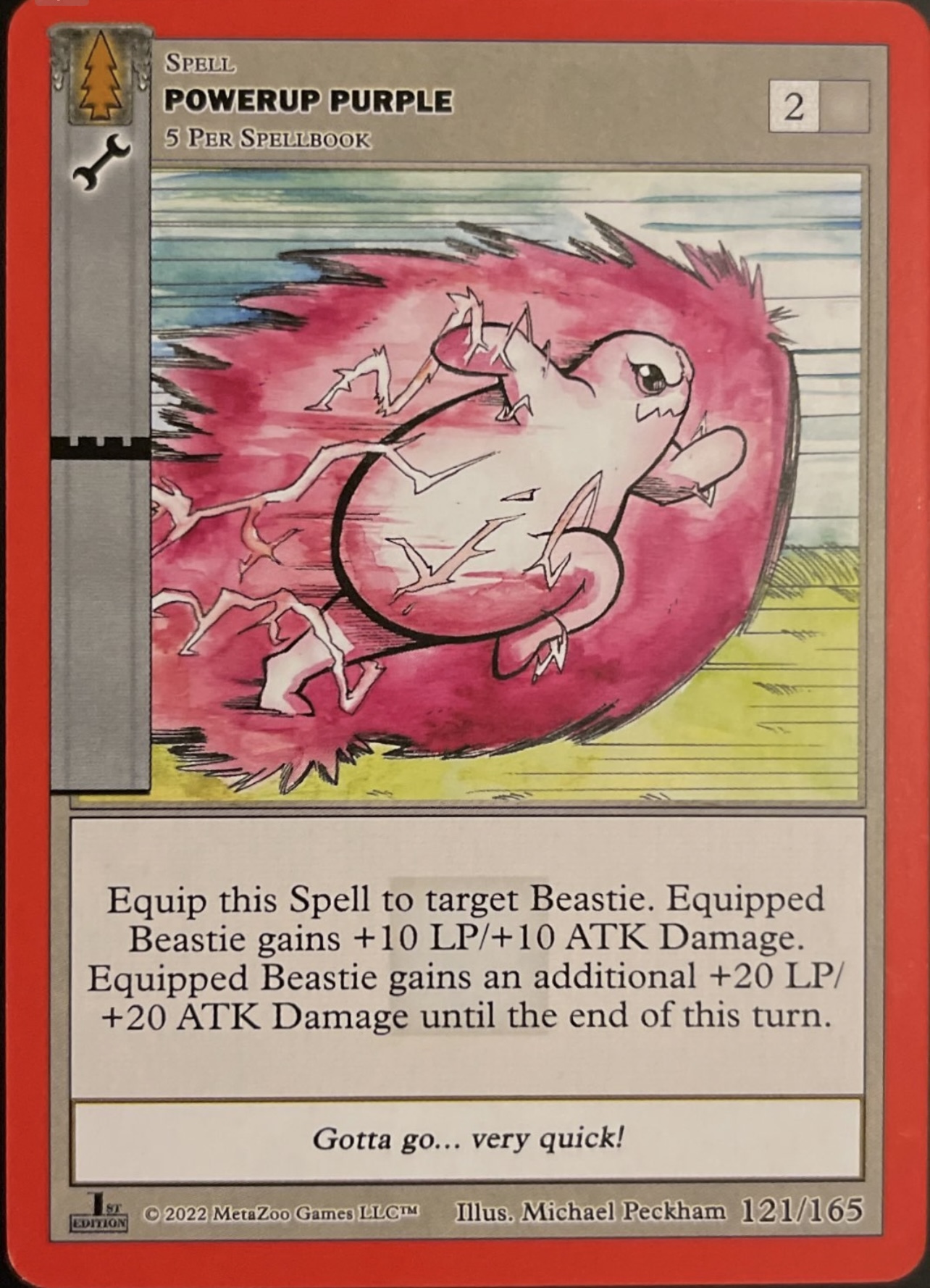 Powerup Purple Wilderness: First Edition | MetaZoo | CardTrader