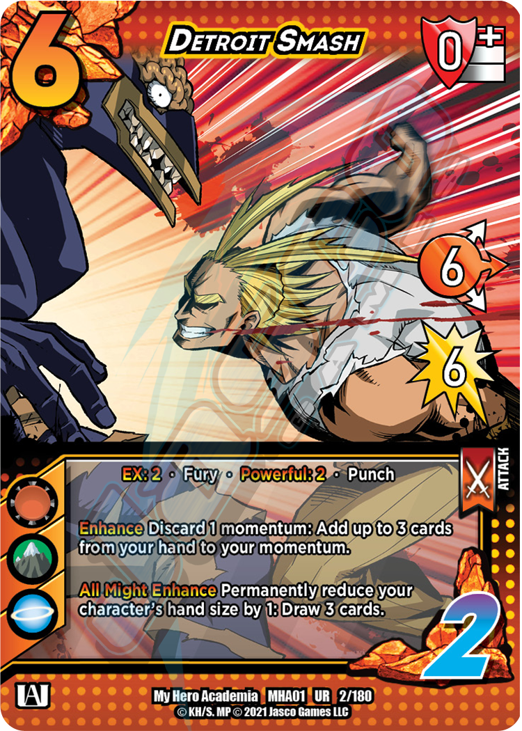 Detroit Smash My Hero Academia: Series 01 | My Hero Academia | CardTrader