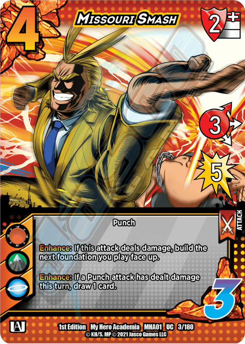 Missouri Smash My Hero Academia: Series 01 | My Hero Academia | CardTrader
