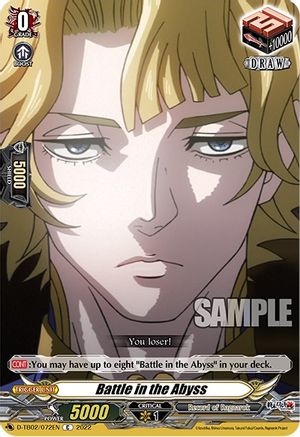 Battle in the Abyss Record of Ragnarok | Vanguard | CardTrader