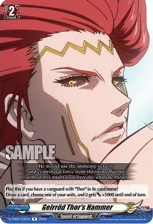 Geirrod Thor's Hammer Record of Ragnarok | Vanguard | CardTrader