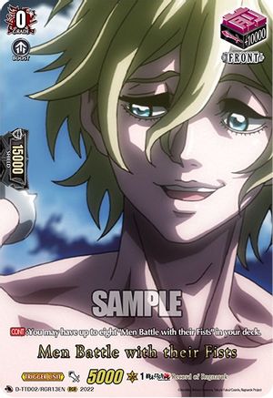 Men Battle with their Fists [D Format] Trial Deck 02: Record of ...