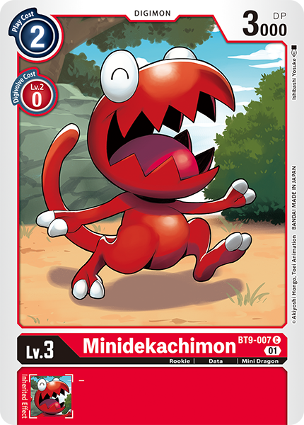 Minidekachimon BT-09: X Record | Digimon | CardTrader