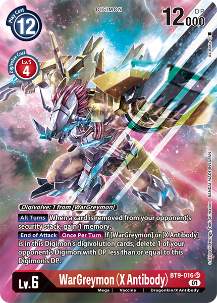 WarGreymon BT-09: X Record | Digimon | CardTrader