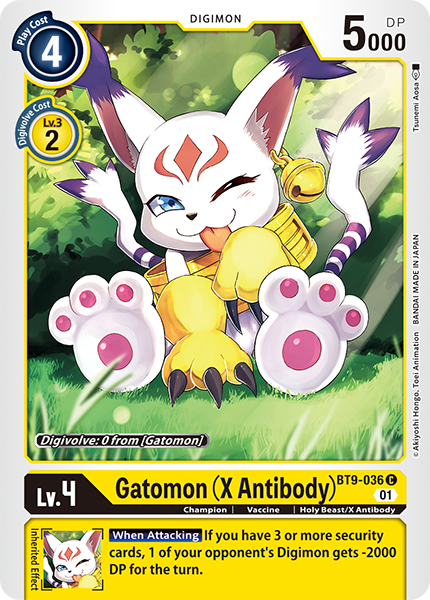 Gatomon (X Antibody) BT-09: X Record | Digimon | CardTrader