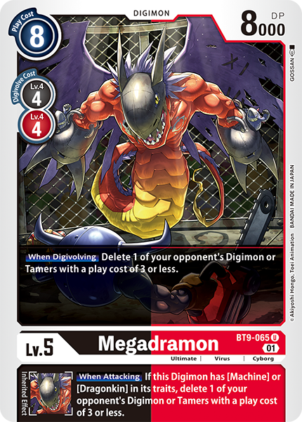 Megadramon BT-09: X Record | Digimon | CardTrader