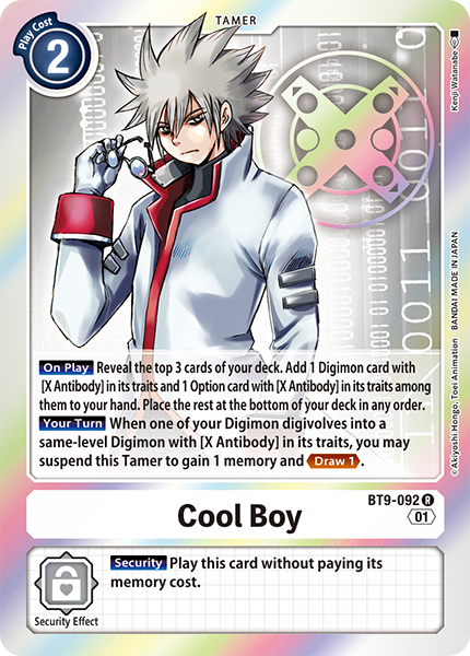 Cool Boy BT-09: X Record | Digimon | CardTrader