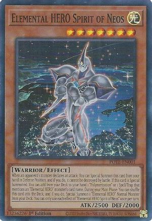 Elemental HERO Spirit of Neos Power of the Elements | Yu-Gi-Oh ...