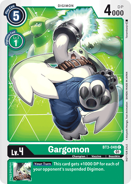 Gargomon Evolution