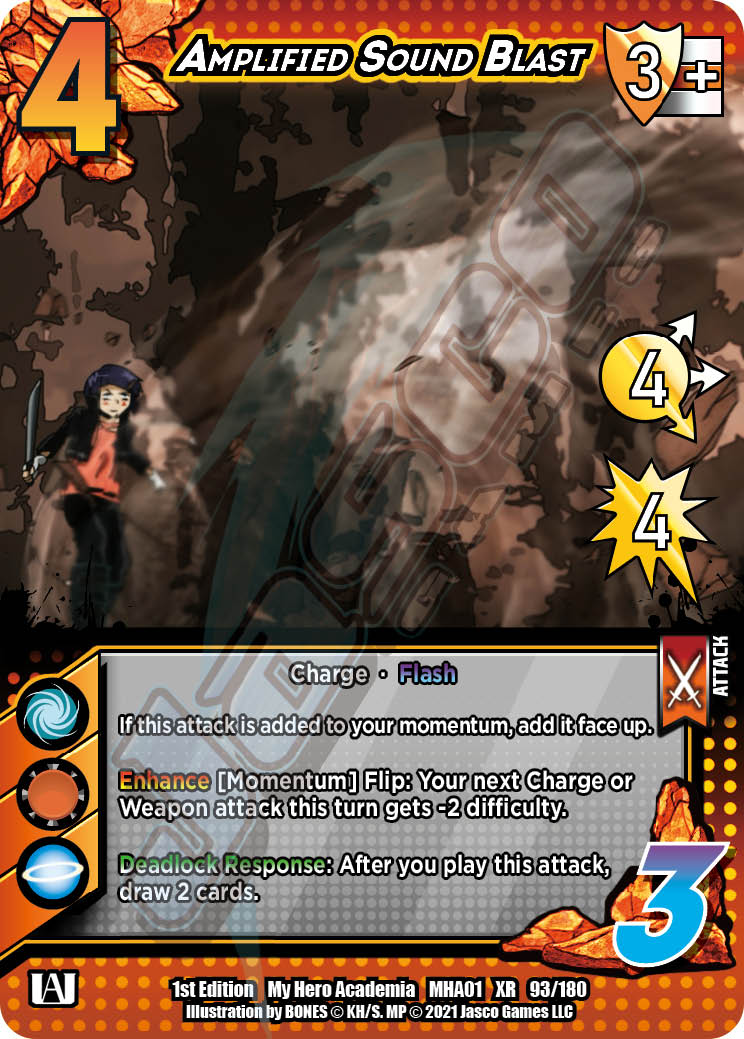 Amplified Sound Blast My Hero Academia: Series 01 | My Hero Academia ...