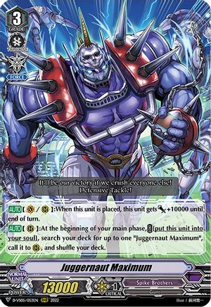 Juggernaut Maximum V Clan Collection Vol.5 | Vanguard | CardTrader