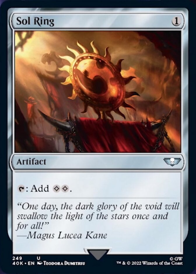 Sol Ring Universes Beyond: Warhammer 40,000 | Magic | CardTrader