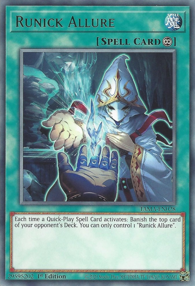 Runick Allure Tactical Masters | Yu-Gi-Oh! | CardTrader