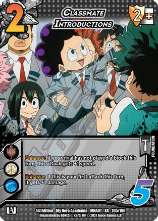 Classmate Introductions My Hero Academia: Series 01 | My Hero Academia ...