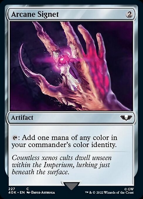 Sello arcano Universes Beyond: Warhammer 40,000 | Magic | CardTrader