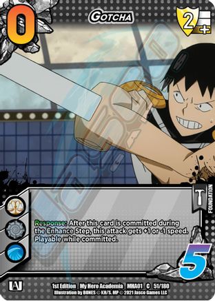 Gotcha My Hero Academia: Series 01 | My Hero Academia | CardTrader
