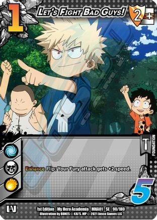 Let's Fight Bad Guys! My Hero Academia: Series 01 | My Hero Academia ...