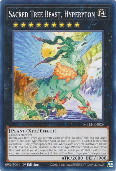 Bestia Albero Sacro, Hyperyton 2022 Tin of the Pharaoh's Gods | Yu-Gi ...