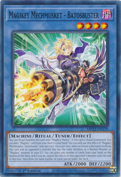 Magikey Mechmusket - Batosbuster 2022 Tin of the Pharaoh's Gods | Yu-Gi ...