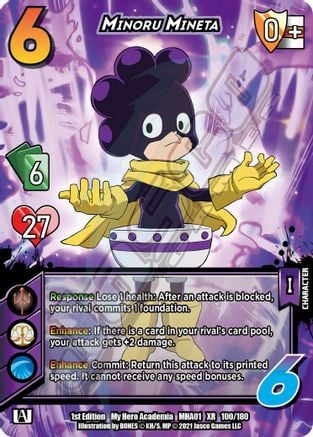 Minoru Mineta My Hero Academia: Series 01 | My Hero Academia | CardTrader