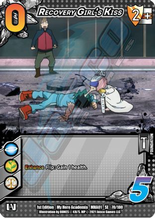 Recovery Girl's Kiss My Hero Academia: Series 01 | My Hero Academia ...