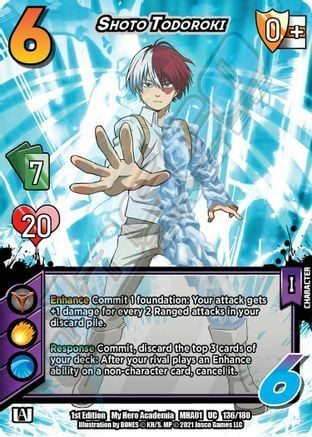 Shoto Todoroki My Hero Academia: Series 01 | My Hero Academia | CardTrader