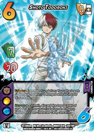 Shoto Todoroki My Hero Academia: Series 01 | My Hero Academia | CardTrader