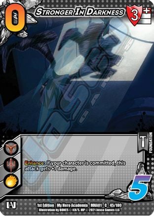 Stronger in Darkness My Hero Academia: Series 01 | My Hero Academia ...