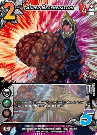 Super Regeneration My Hero Academia: Series 01 | My Hero Academia ...