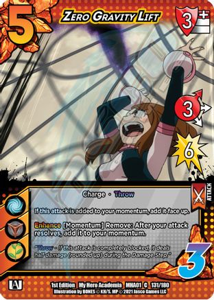 Zero Gravity Lift My Hero Academia: Series 01 | My Hero Academia ...