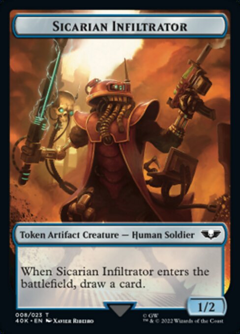 Sicarian Infiltrator // Soldier Universes Beyond: Warhammer 40,000 ...