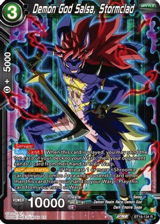 Demon God Salsa, Stormclad Dawn of the Z-Legends | Dragon Ball Super ...