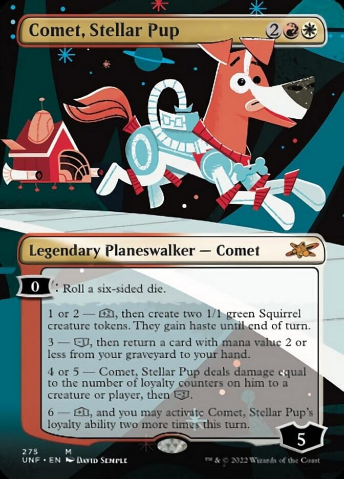 Comet, Stellar Pup Unfinity Collectors | Magic | CardTrader