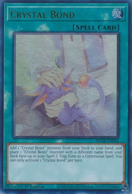 Crystal Bond Structure Deck: Legend of the Crystal Beasts | Yu-Gi-Oh ...