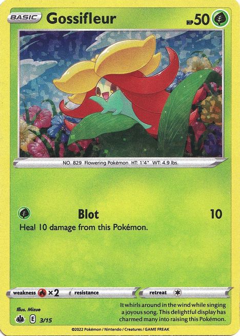 Gossifleur McDonald's Match Battle 2022 | Pokémon | CardTrader