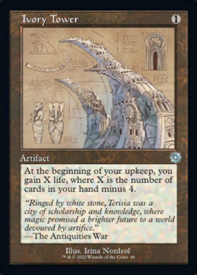 Ivory Tower The Brothers' War Retro Artifacts | Magic | CardTrader