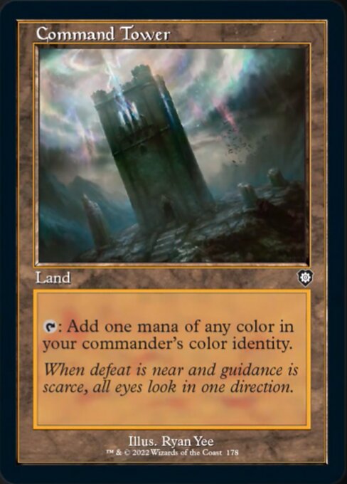 Torre de mando Commander: The Brothers' War | Magic | CardTrader