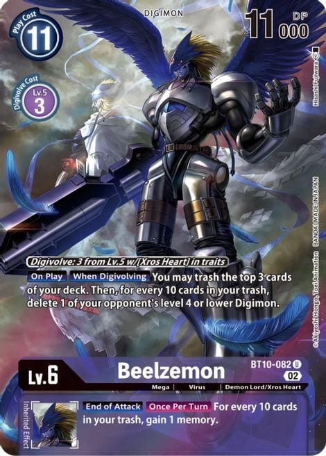 Beelzemon BT-10: Xros Encounter | Digimon | CardTrader